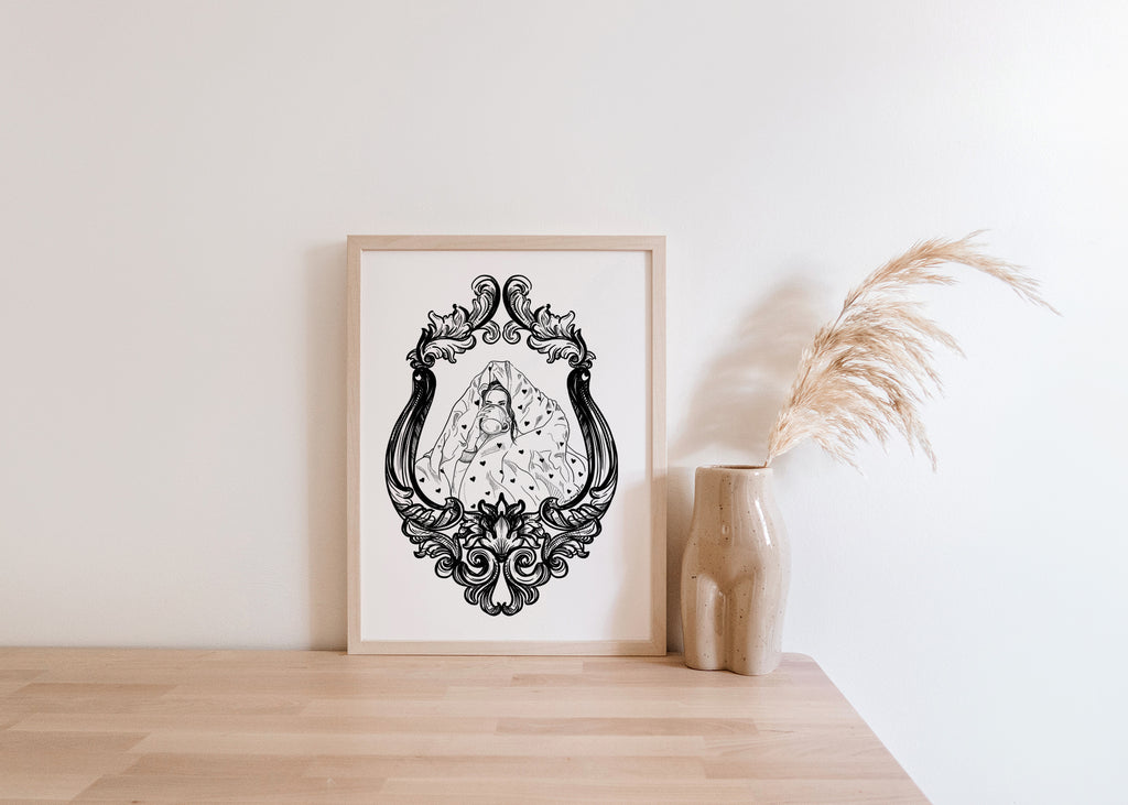 January Art Print – Stacy Marie Stranzl
